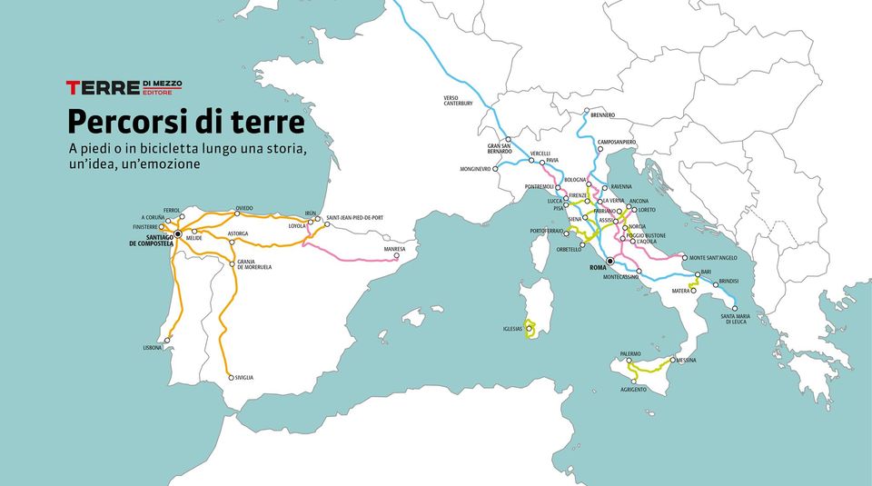 Le schede dei cammini - Terre di mezzo