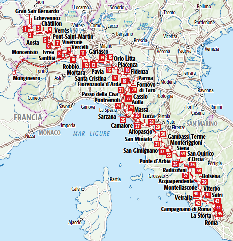 La Via Francigena: tutto quello che c'è da sapere - Terre di mezzo